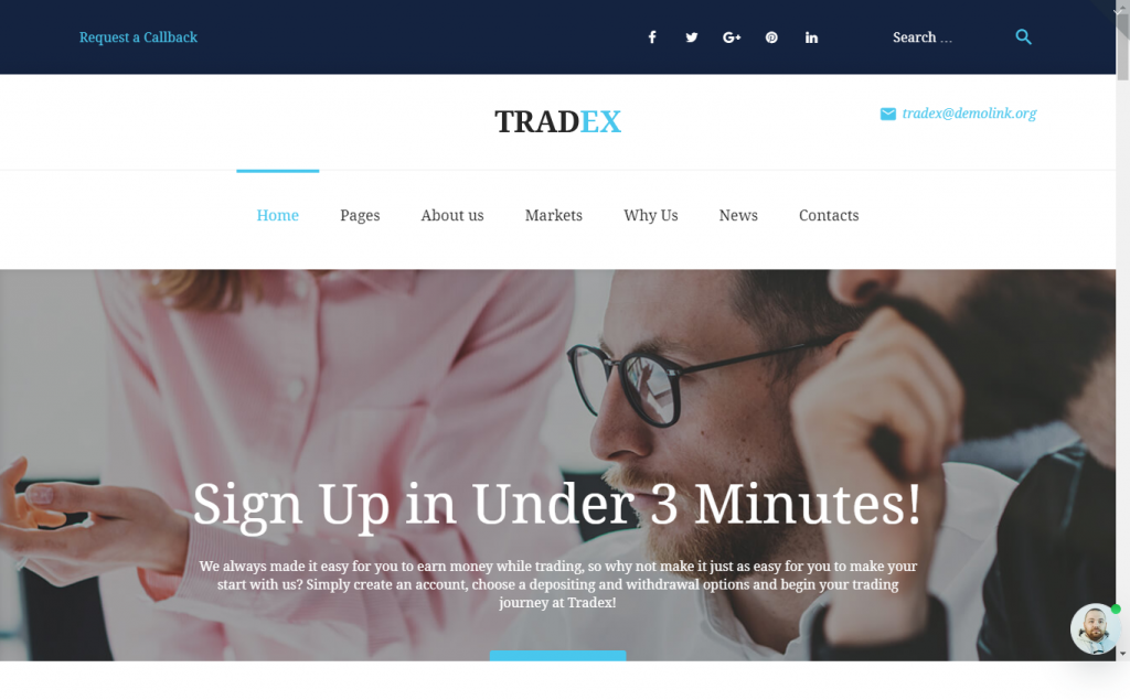 Forex WordPress Themes Collection - Let's Start A Trading or Currency ...