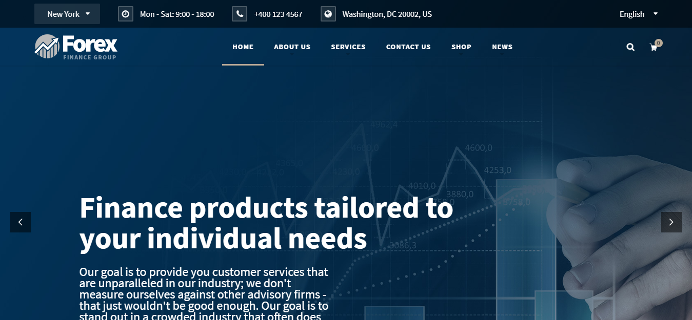 6+ Forex WordPress Themes to Start a Trading or Currency Business ...