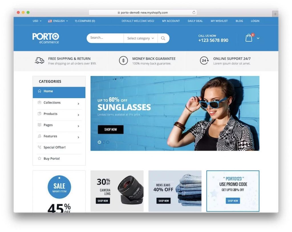 Collection of Best Shopify Themes to Start your Ecommerce Store in 2020 ...
