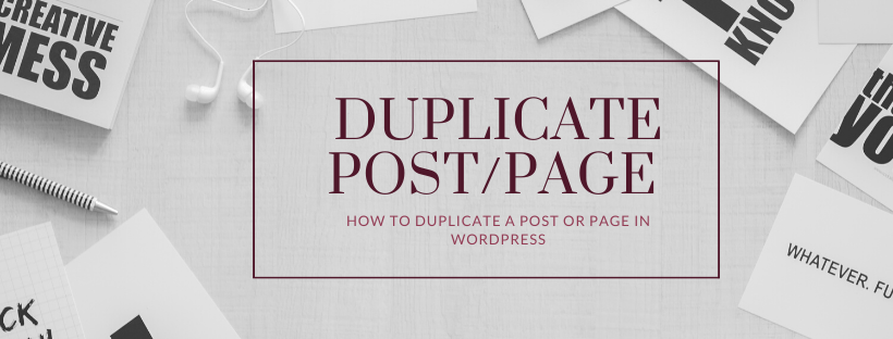 How to create duplicate page or post in Wordress? - Readers By InfoTheme